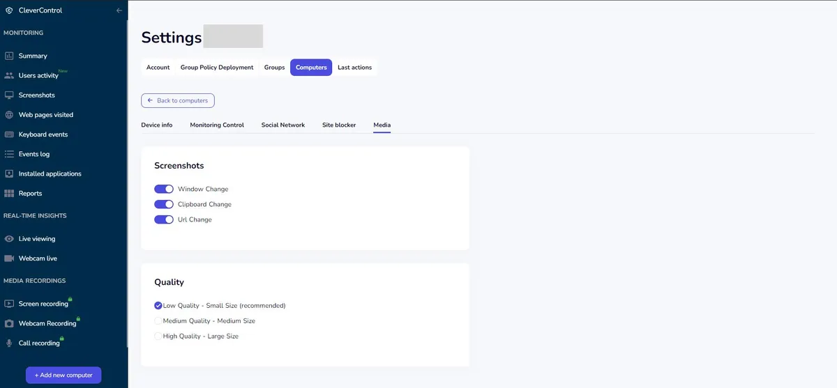 User Guide Clevercontrol
